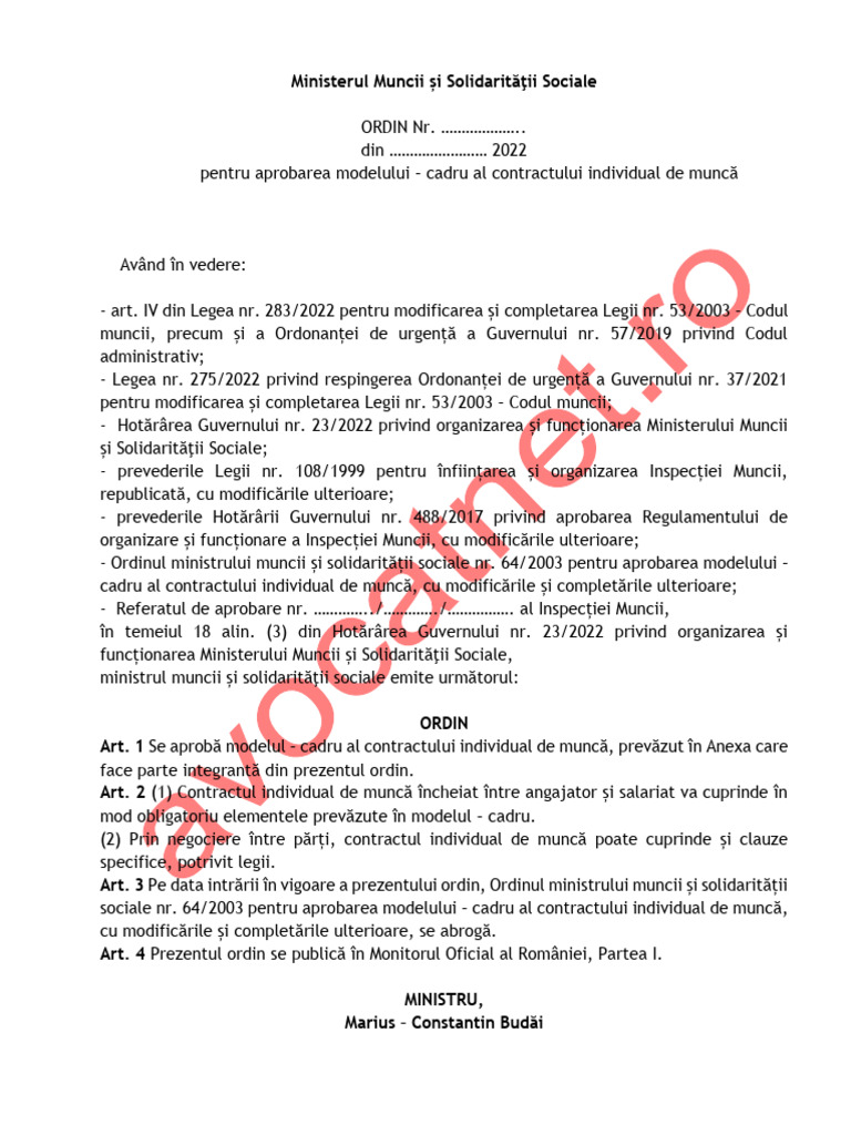 Proiect-Ordin-Model-CIM (Sursa WWW - Avocatnet | PDF