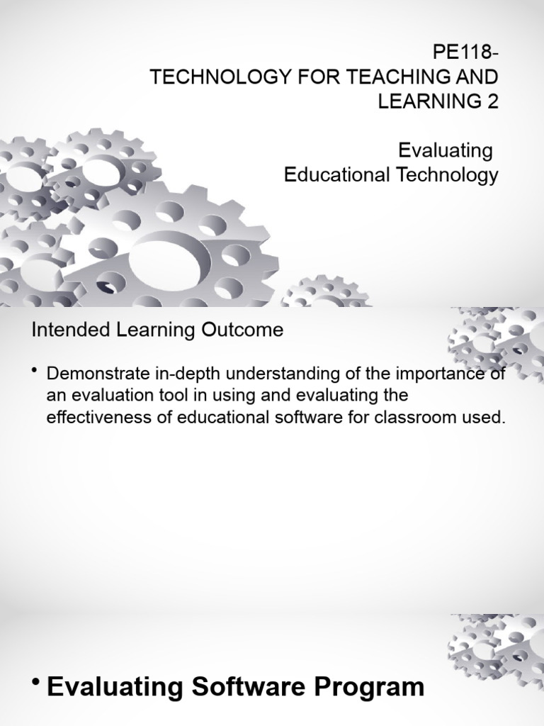 Week 10 Module Evaluating Software Progr For Online Use Pdf Rubric
