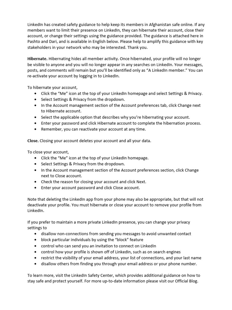 Linkedin-Guidelines | PDF | Internet Privacy | Linked In