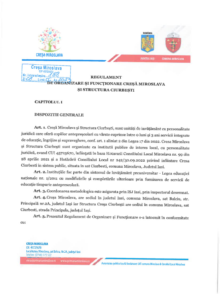 ROF Cresa Miroslava | PDF