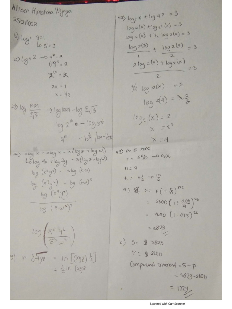 Basic Mathematic 5 | PDF