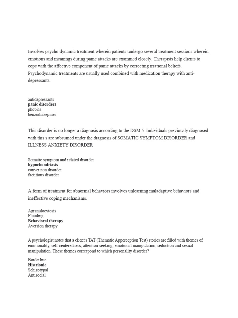 Mental Health Disorders Overview | PDF | Mental Disorder | Psychosis