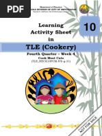 Tle 10 Cookery Q4 Module 4 | PDF | Grilling | Cooking