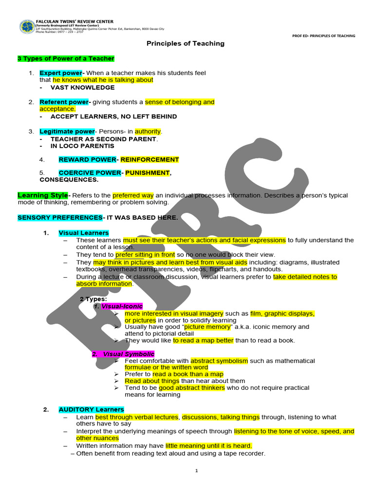 Principles Edited | PDF | Methodology | Scientific Method