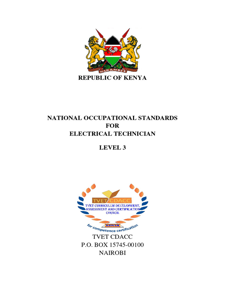 OS Electrical Installation Level 3 | PDF | Entrepreneurship | Information