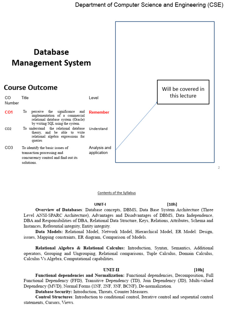 Lecture 2.1 and 2.2 Introduction To Transaction Processing and Properties of Transactions | PDF ...
