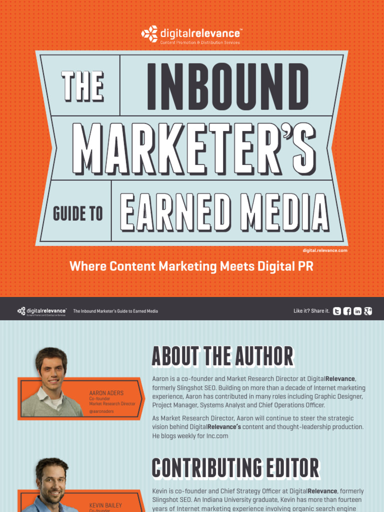 Earned Media Guide | PDF | Digital Marketing | Mass Media