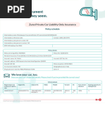 Zuno motor claim form_V-1.0 | PDF | Insurance | Driver's License