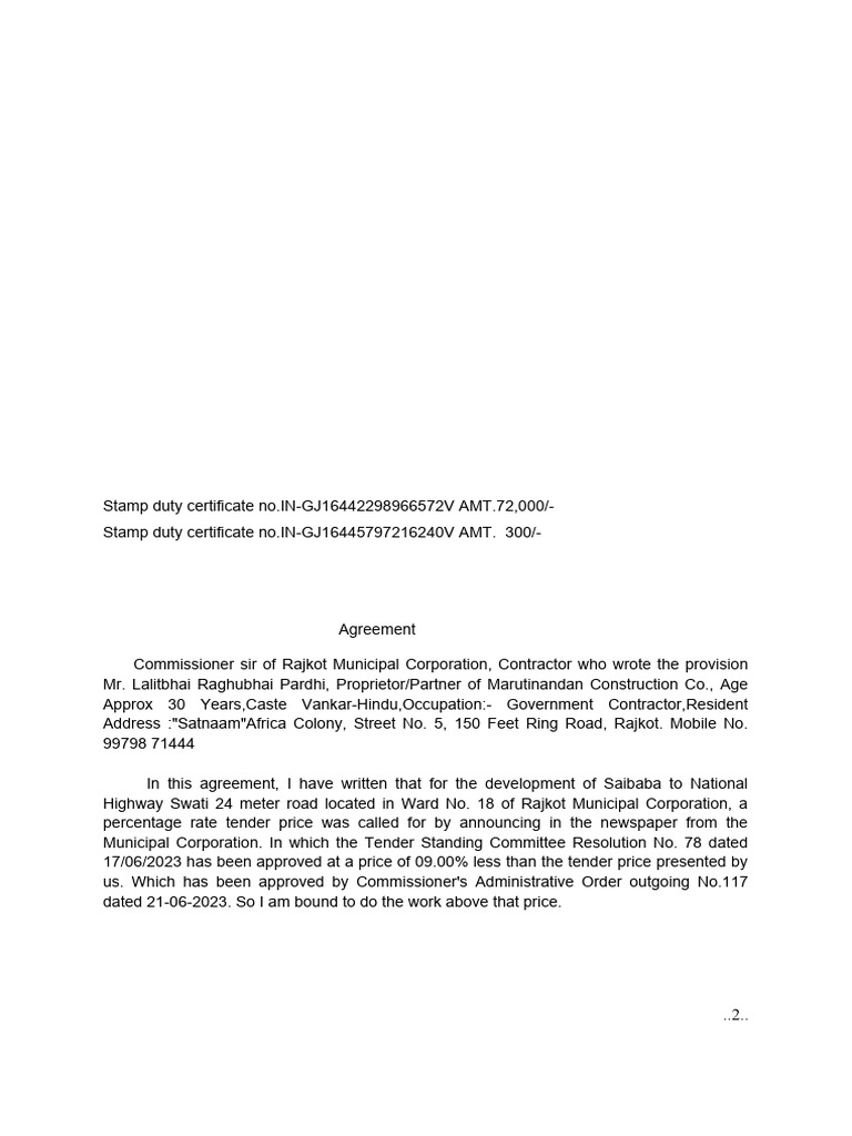 Agreement | PDF | Government | Justice