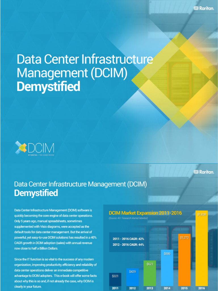 Ebook Data Center Infrastructure Management Dcim Demystified | PDF