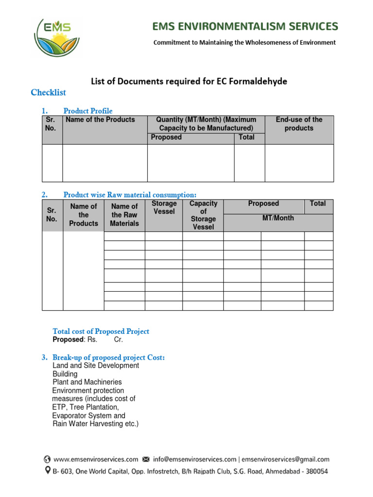 EC Document List | PDF | Water