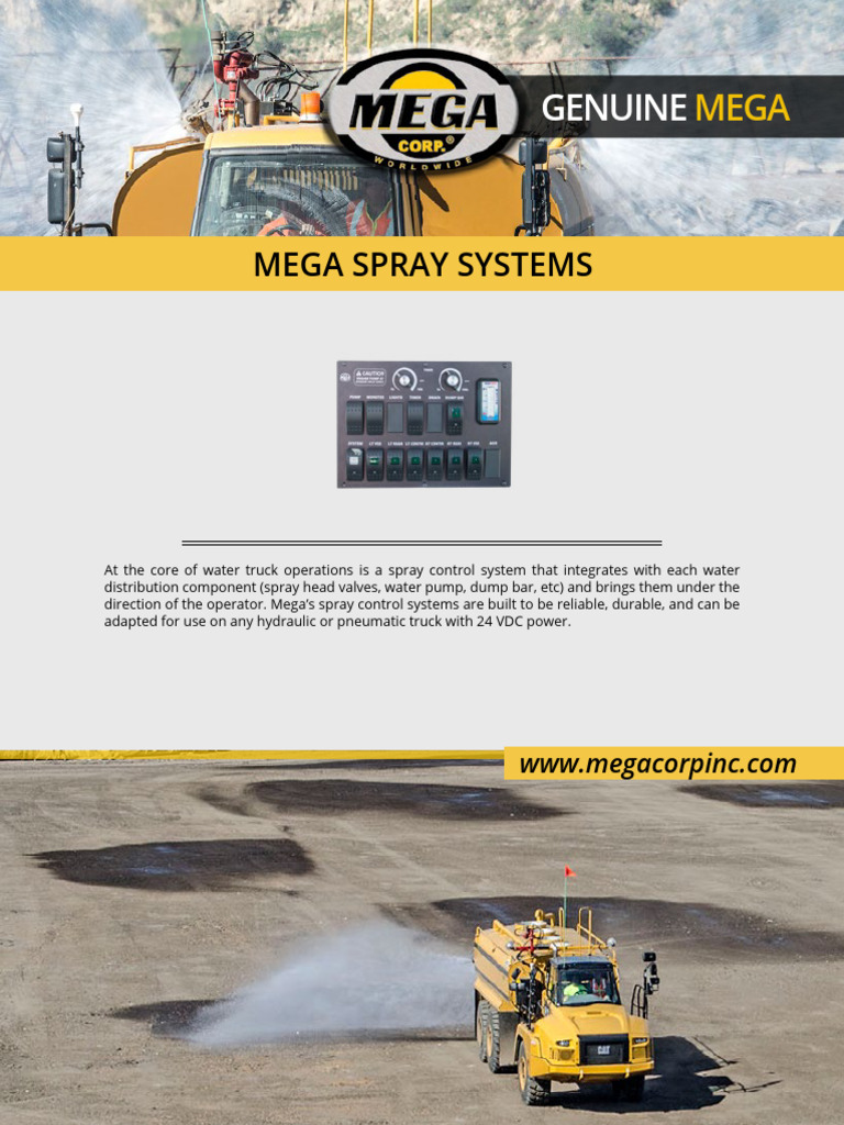Mega Spray Systems | PDF | Pump | Truck
