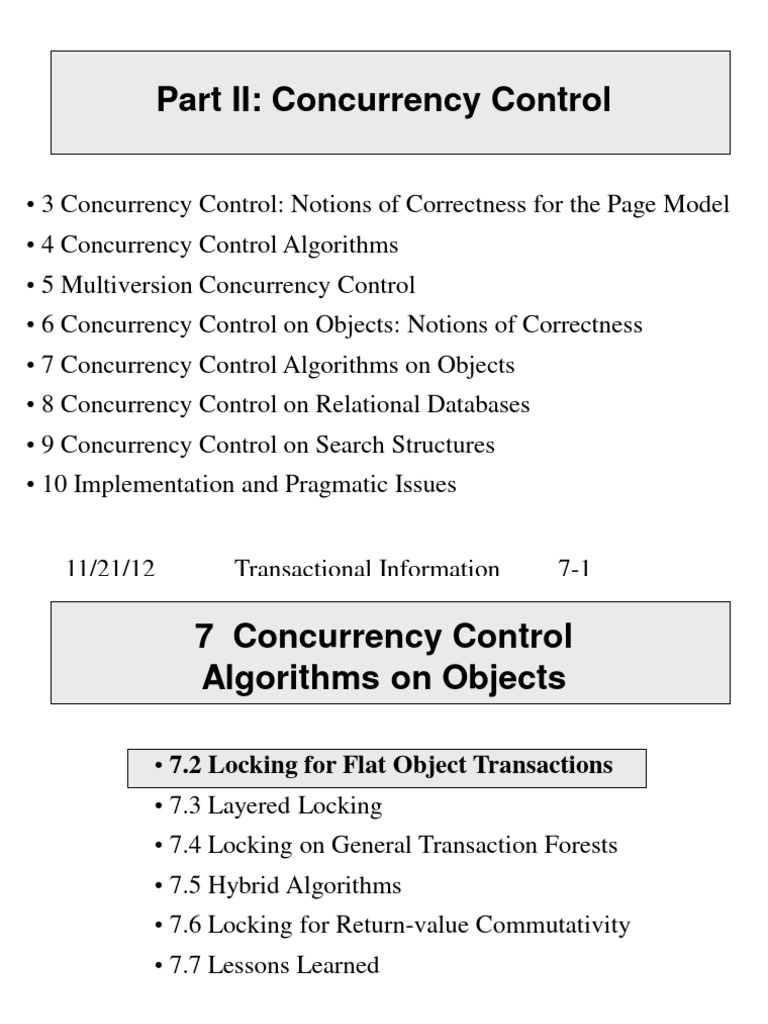 Lecture 7 | PDF | Data Management | Computing Lecture 7 | PDF | Data Management | Computing