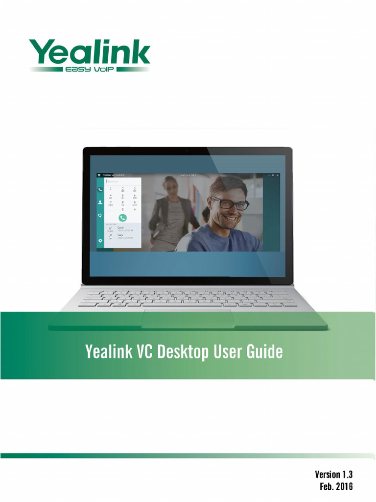Yealink VC Desktop Manuale | PDF | Port (Computer Networking ...