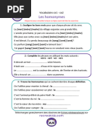 Exercices CDV CIV | PDF