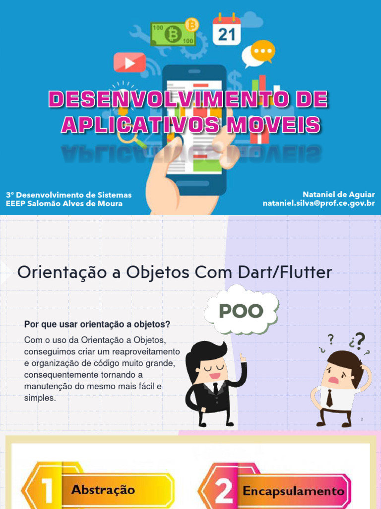 Aula 14 Dart Orientado A Objetos Pdf Classe Programação De Computadores Programação