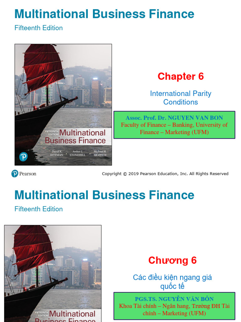 Chapter 6 International Parity Conditions | PDF