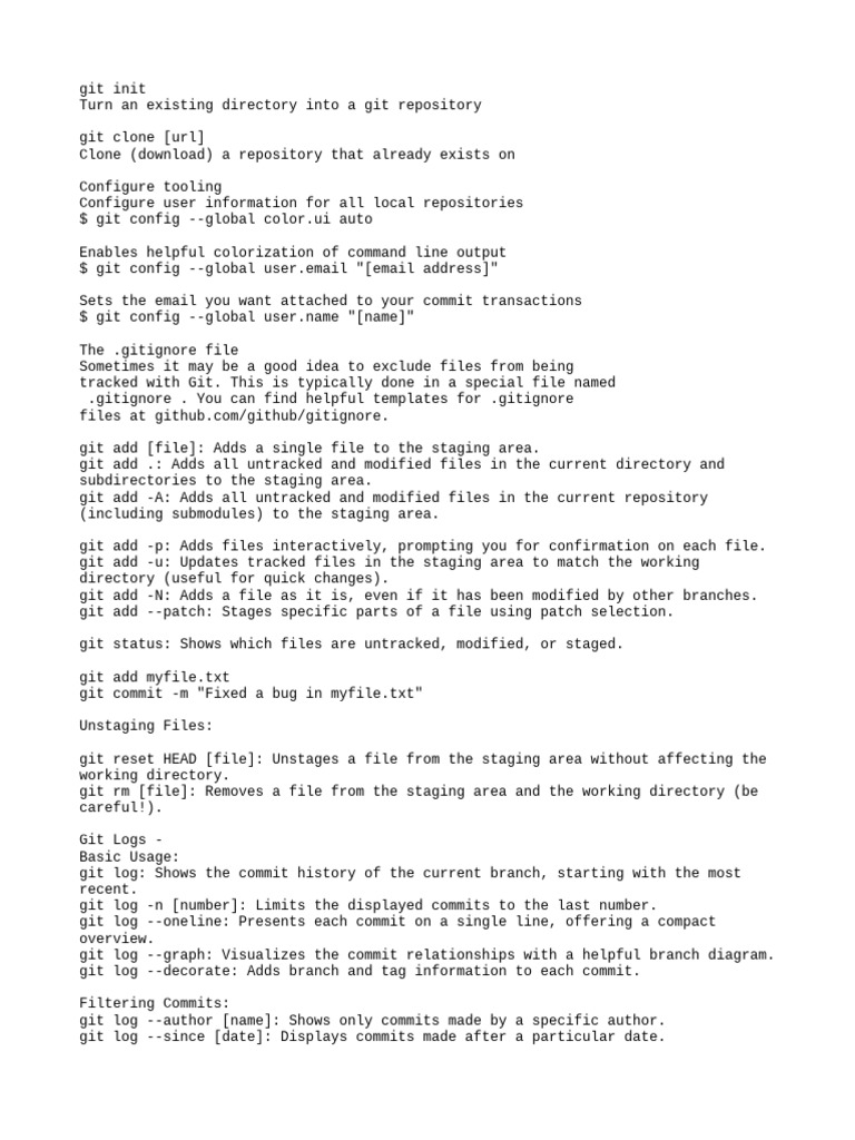 GIT | PDF | Directory (Computing) | Software Engineering GIT | PDF | Directory (Computing) | Software Engineering