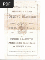 Sewmor 606 Manual | PDF