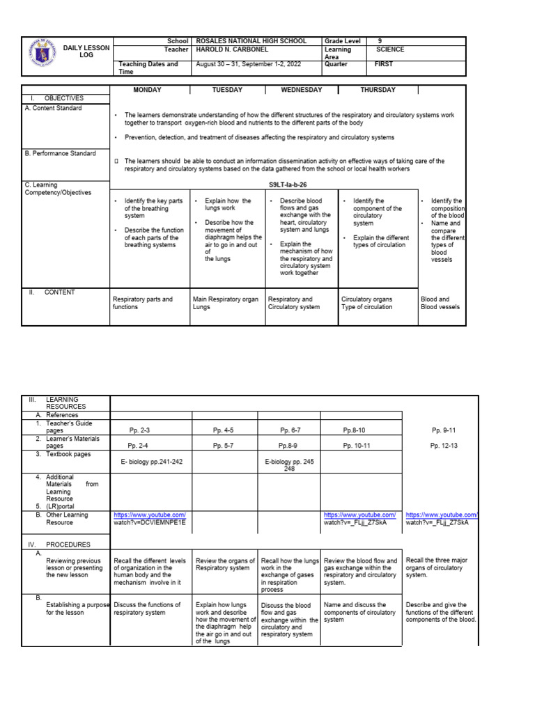 1st-quarter-PART 1 DLL | PDF | Dominance (Genetics) | Heredity