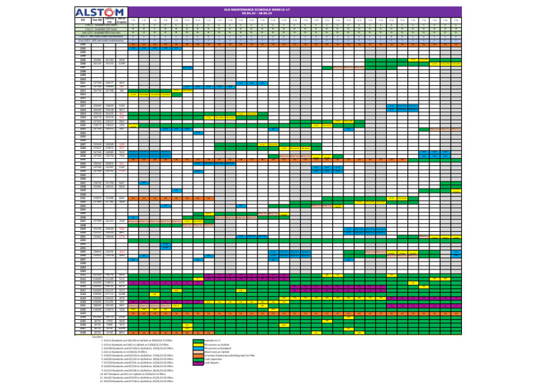 SLR 3weeks Lookahead Plan WK15-17 2024 | PDF