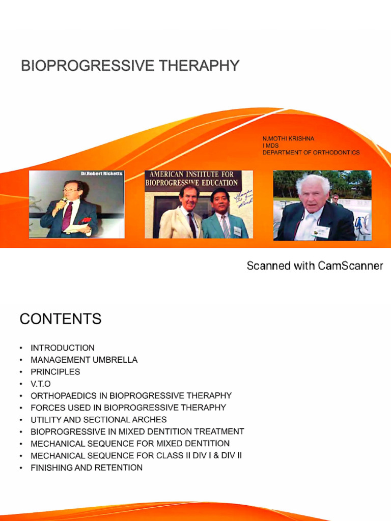 Bio Progressive Therapy | PDF