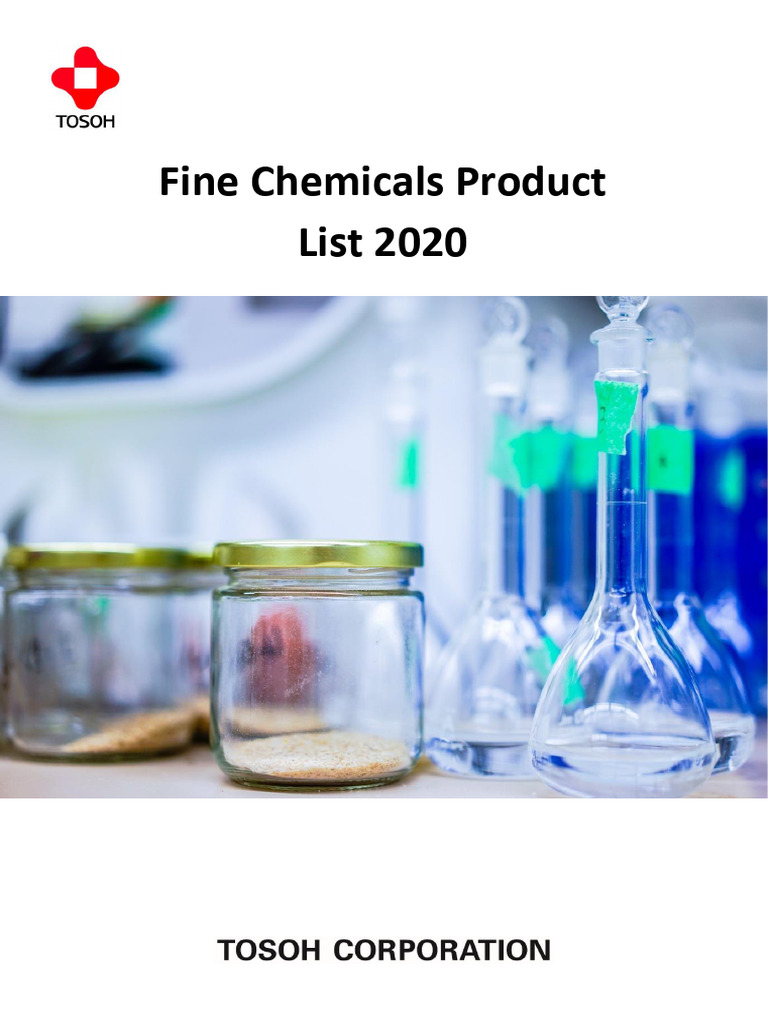 Fine Chemicals Product List | PDF | Chemistry | Molecules