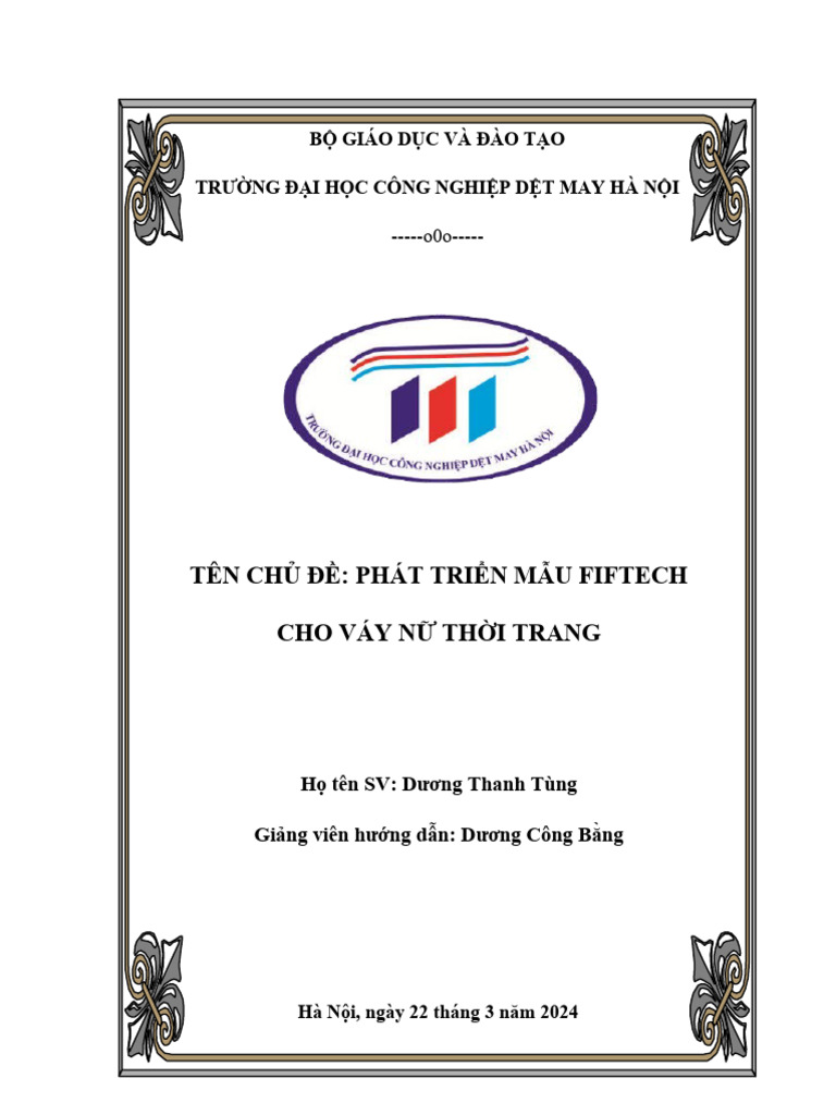 (123doc) - Bcao-Hoc-Phan-Phat-Trien-Mau-Fit | PDF