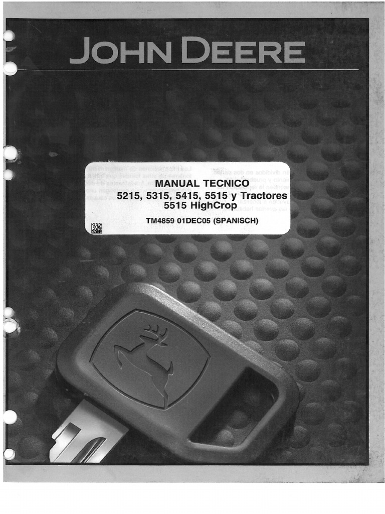 Manual 1 Completo SERIE 5000 JONH DEREE | PDF