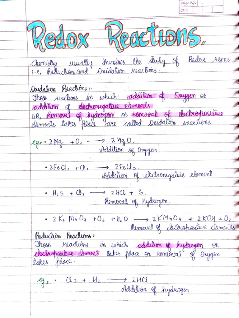 Redox | PDF