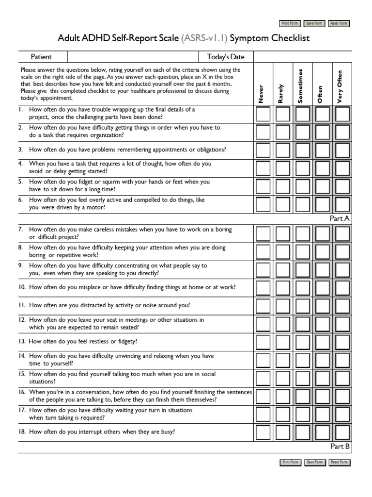 Asrs 03 | PDF | Abnormal Psychology | Behavioural Sciences