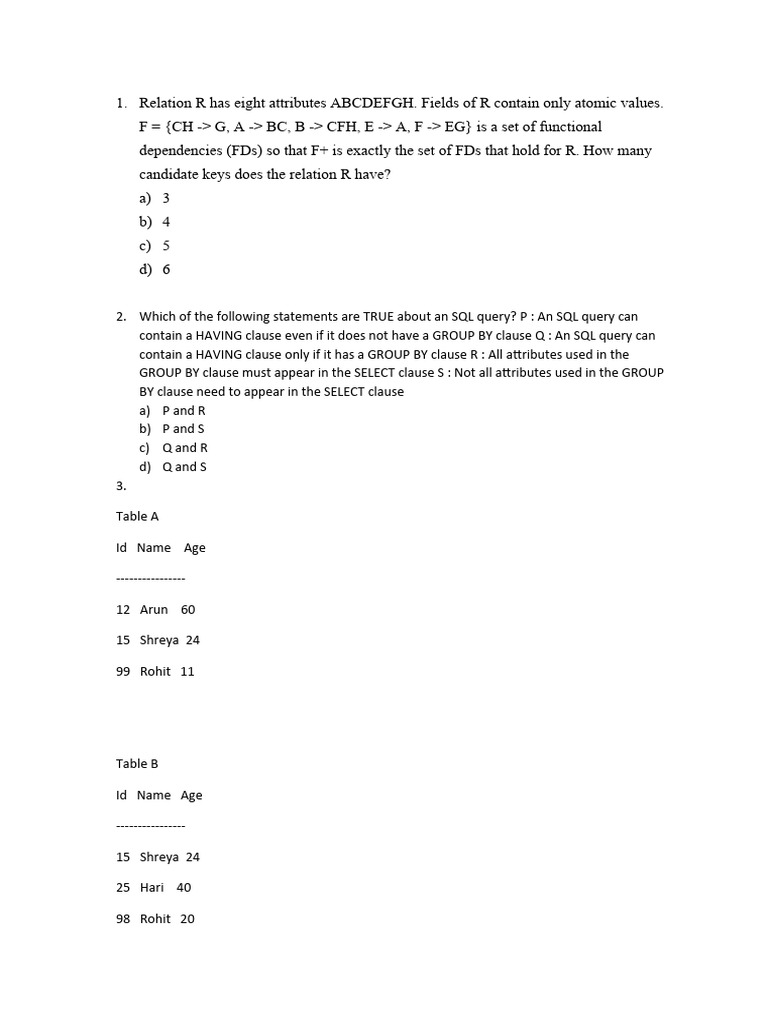 Assignment DBMS | PDF | Relational Model | Databases Assignment DBMS | PDF | Relational Model | Databases