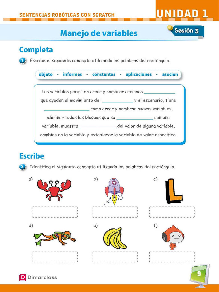 Variables en Scratch | PDF