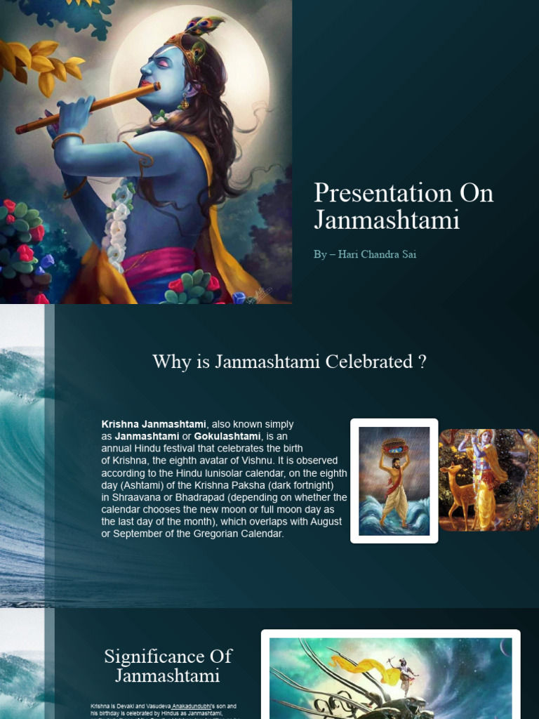 Janmashtami | PDF | Krishna | Hinduism