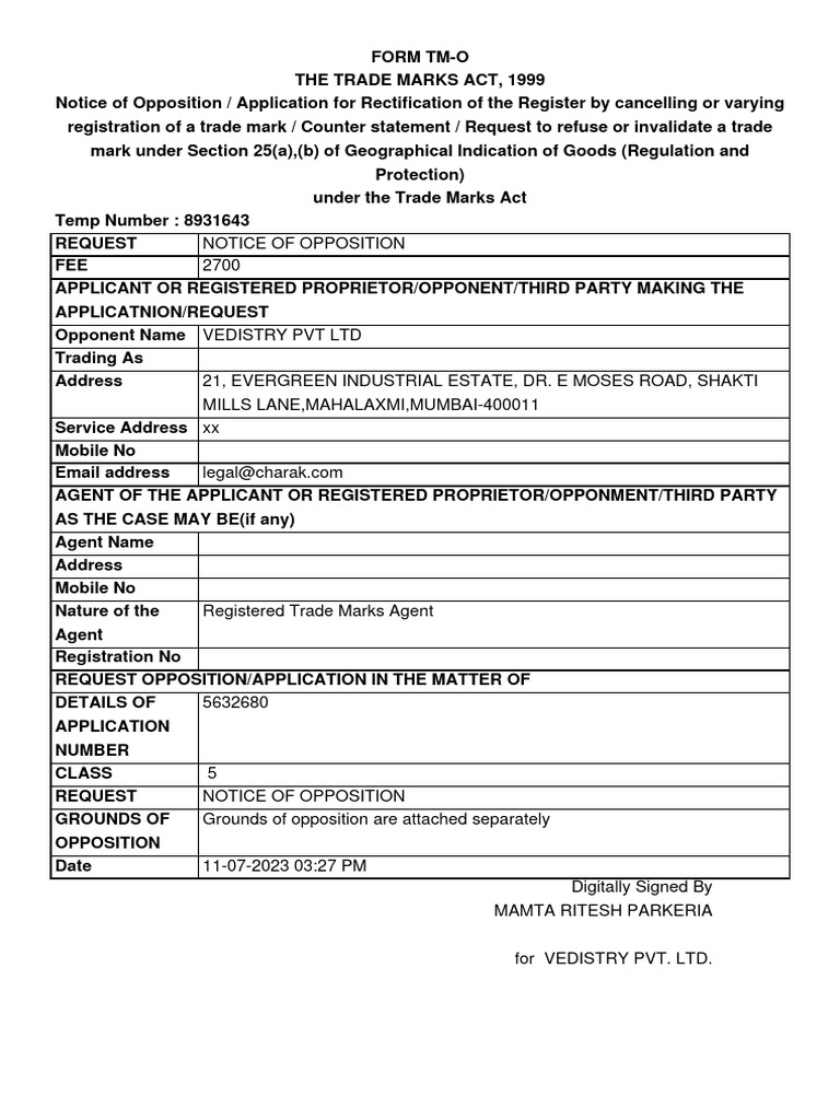 Counter Statement | PDF