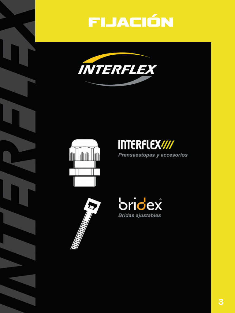 INTERFLEX_FIJACION-de-cables-electricos | PDF