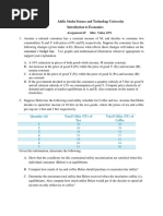 Csec Econ Sba Sample 1 | PDF | Demand | Elasticity (Economics)