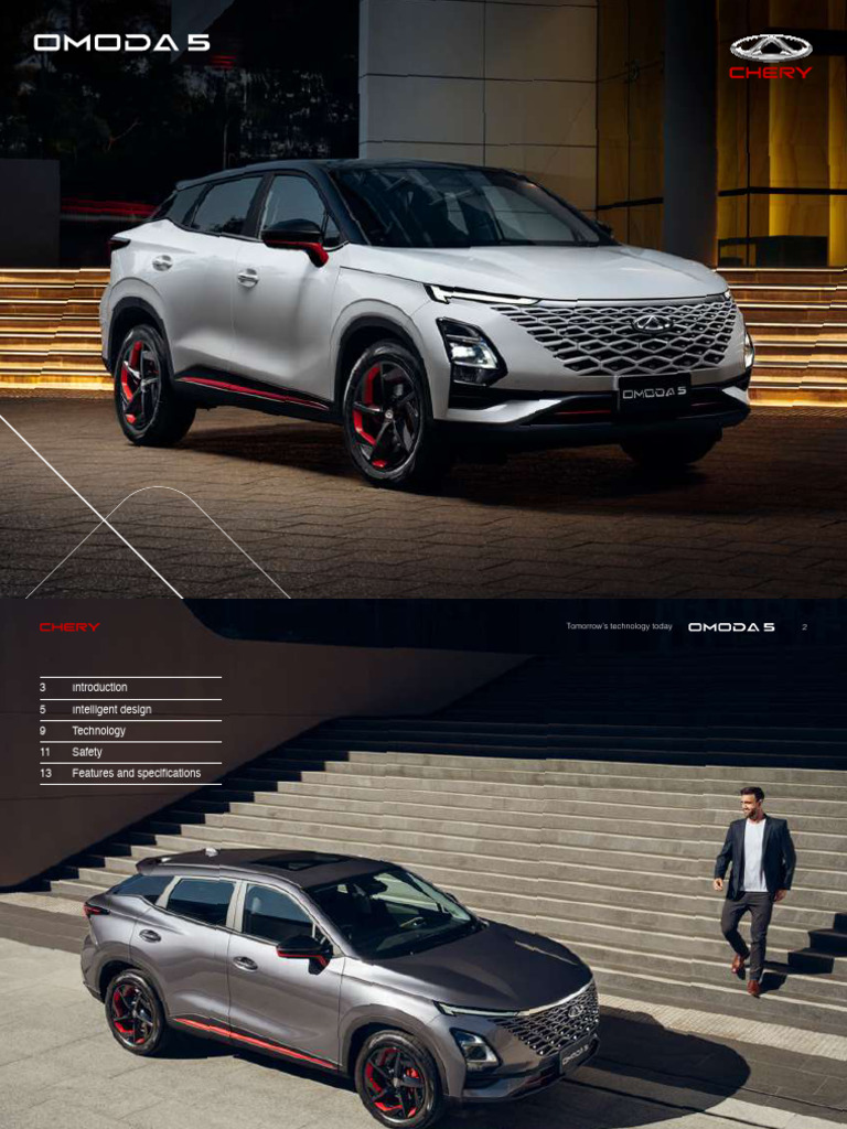 Chery Omoda 5 Brochure | PDF | Transportation Engineering | Land Vehicles