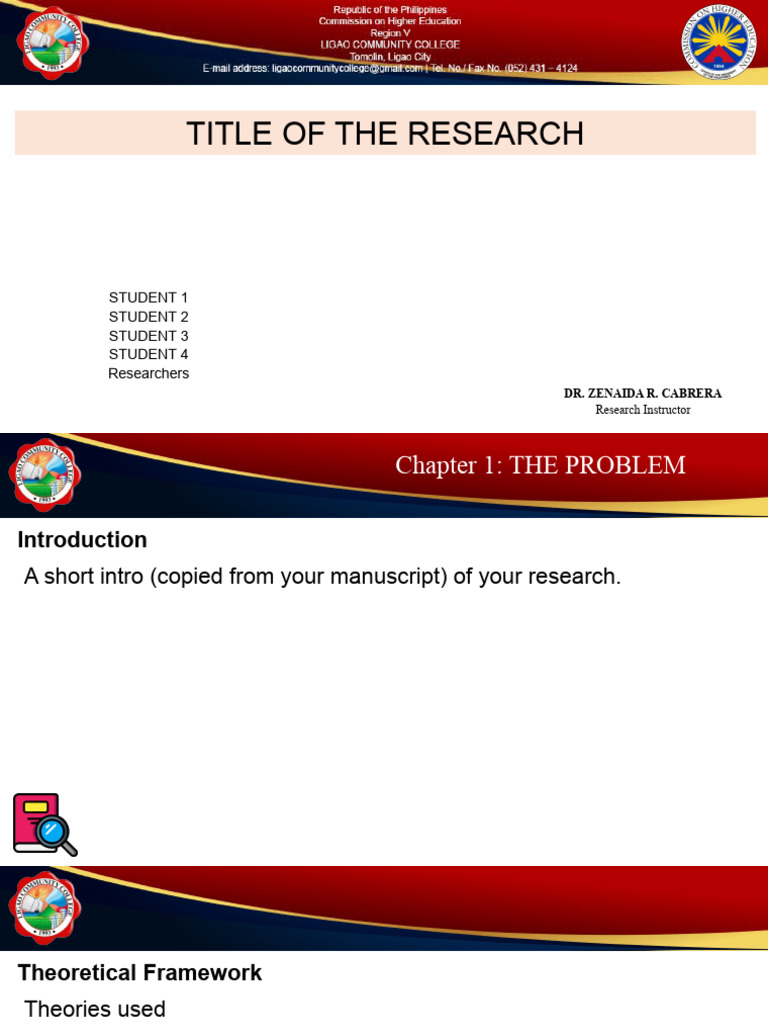 Research in Education Slide Decks Template | PDF