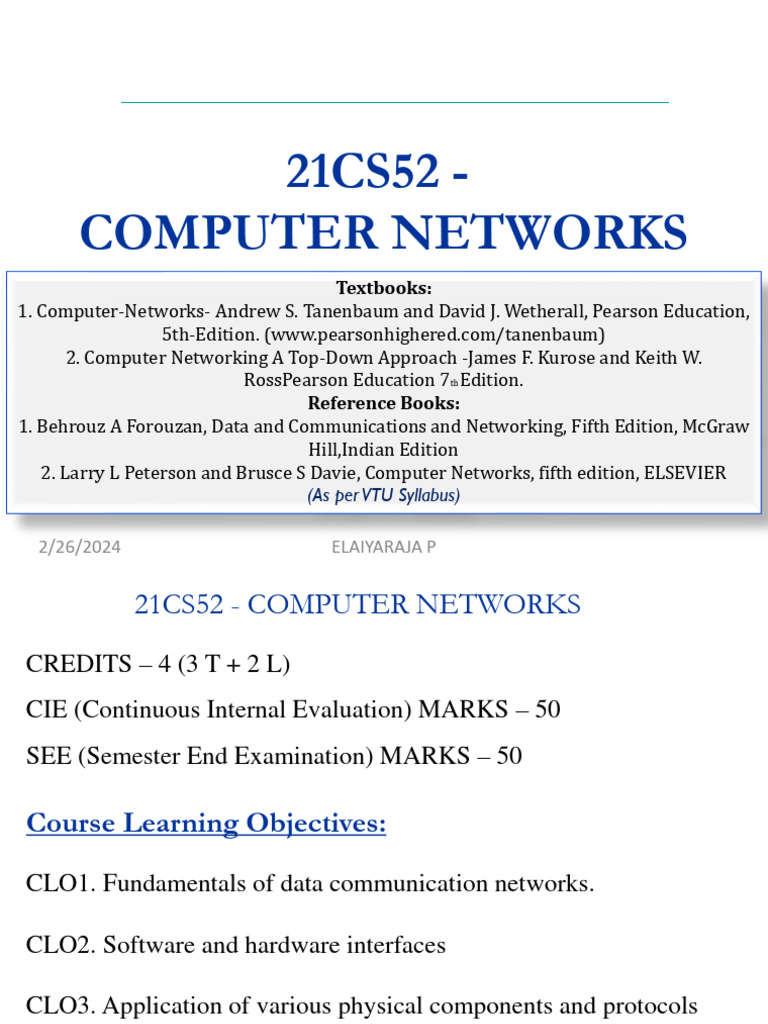 Module-2 CN (21CS52) - Datalink Layer | PDF | Transmission Control Protocol | Computer Network