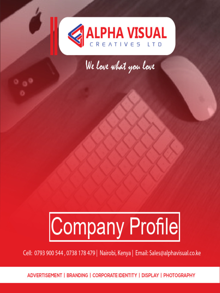 ALPHA VISUAL CREATIVES LIMITED COMPANY PROFILE | PDF | Brand | Marketing