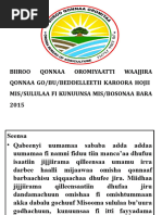 Qaboo Yaa'Ii Waldaa Waaqalii | PDF