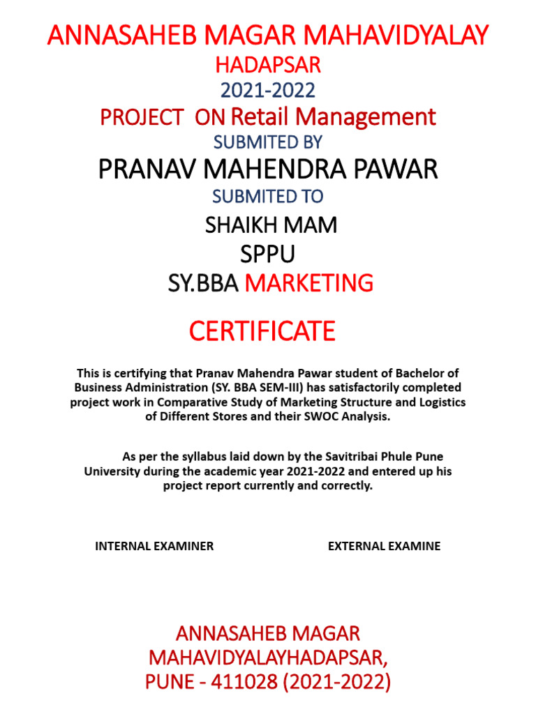 Pranav All Outlets Pptx1 | PDF | Dell | Retail