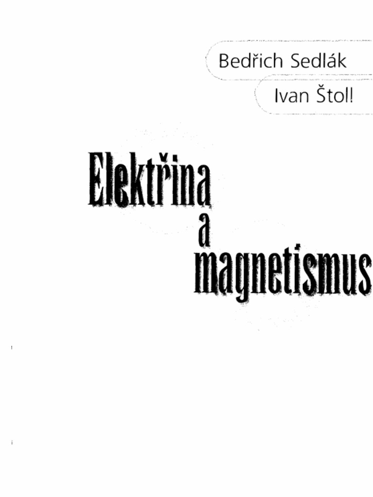 Sedlak-Stoll-Elektrina-a-magnetismus - Cropped | PDF
