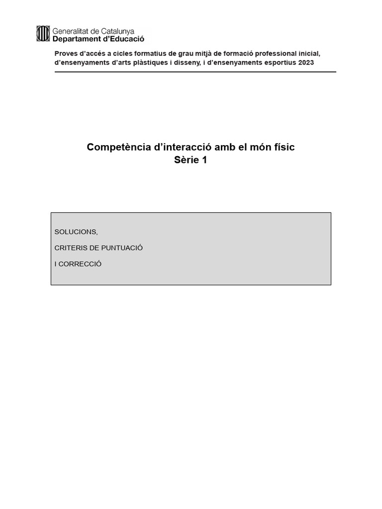 Comp Interaccio Mon Fisic | PDF