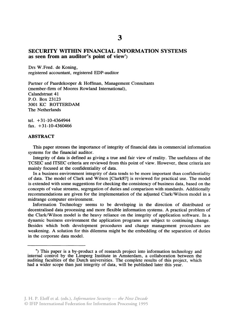 Security MGT | PDF | Information Security | Conceptual Model