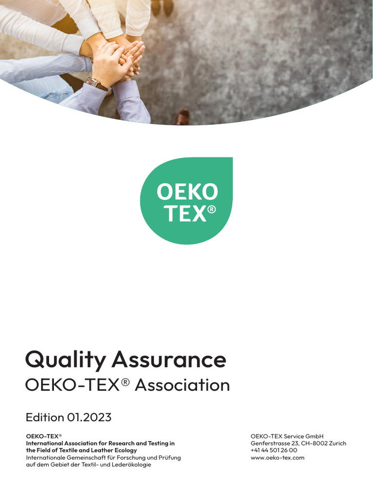 OEKO-TEX Quality Assurance System | Download Free PDF | Business