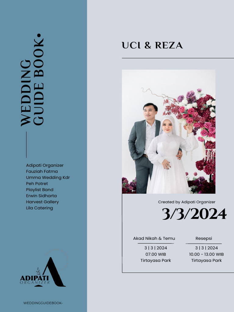 Wedding Guide Uci & Reza | PDF