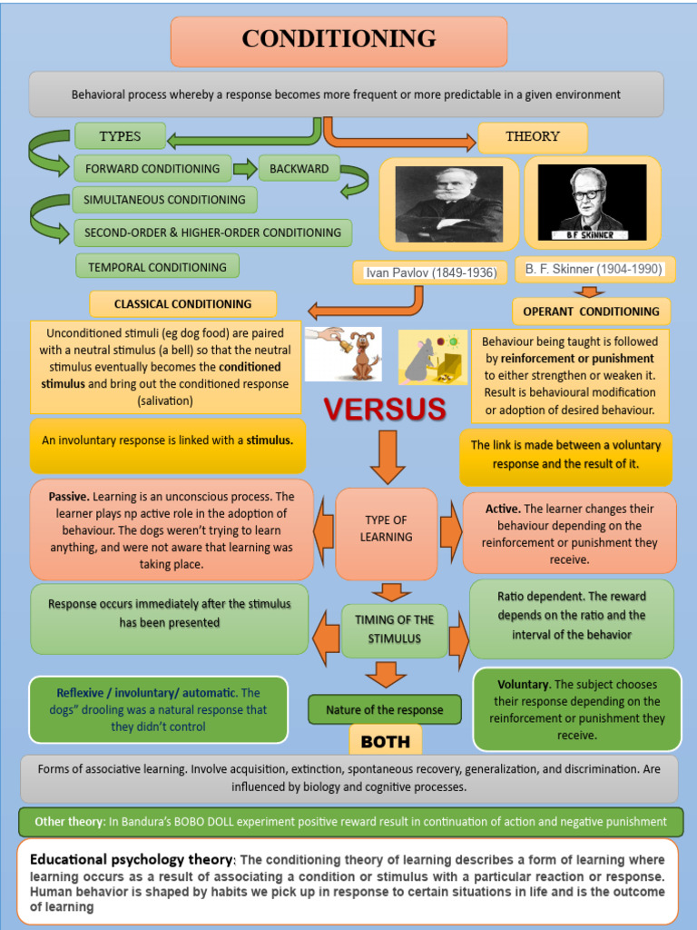 Operant Conditioning VS Classical Conditioning | PDF | Classical Conditioning | Learning