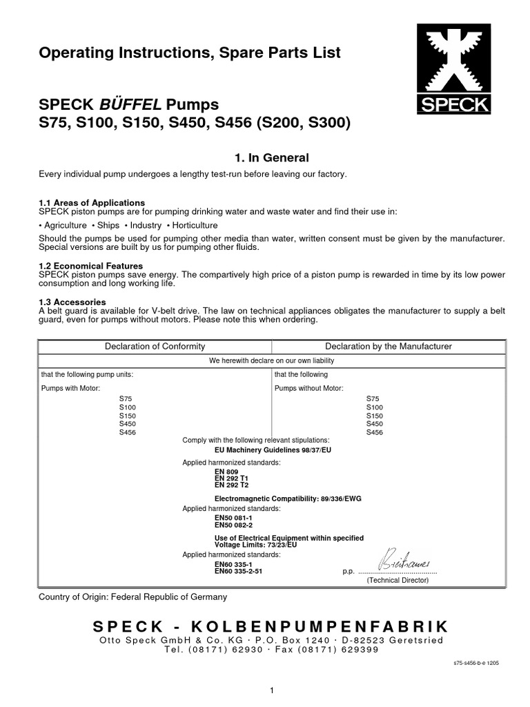 Engine Room Bilge Pump Manual | Download Free PDF | Pump | Valve